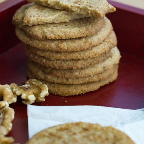 Walnut Cookies | Buttery And Spiced! - KetoConnect