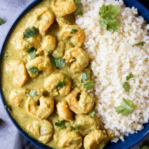 Shrimp Keto Curry - KetoConnect
