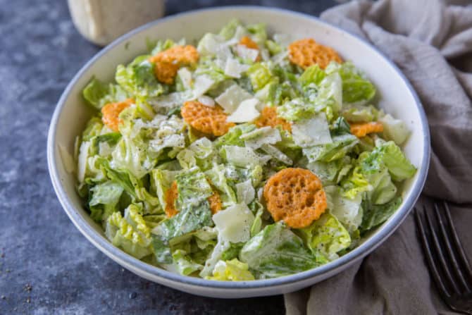 Homemade Keto Caesar Dressing - KetoConnect