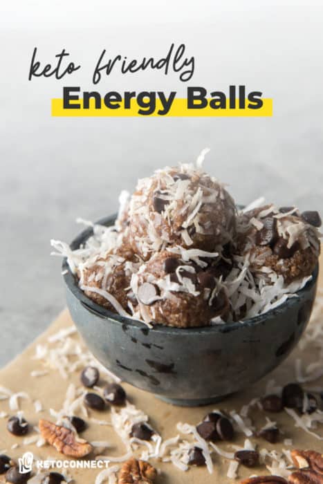 Keto Energy Balls - No Bake, Gluten Free - KetoConnect