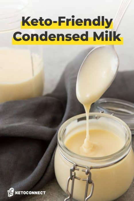 Sugar Free Keto Condensed Milk (Only 3 Ingredients!) - KetoConnect