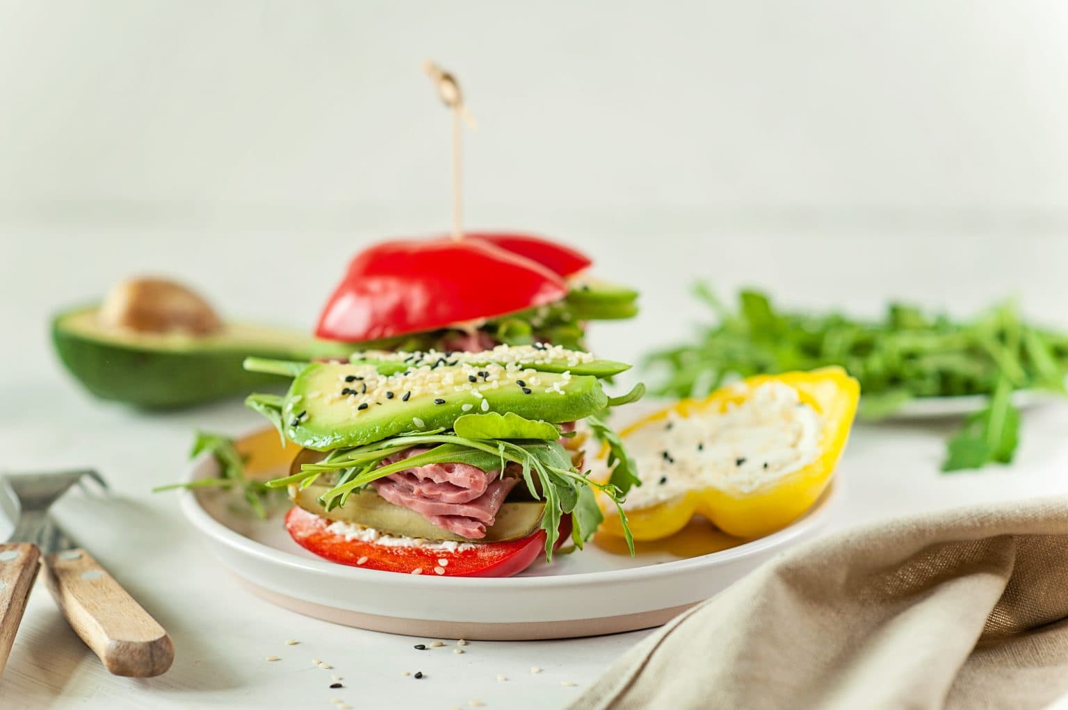 The Best Bell Pepper Sandwich Recipe For Keto- KetoConnect
