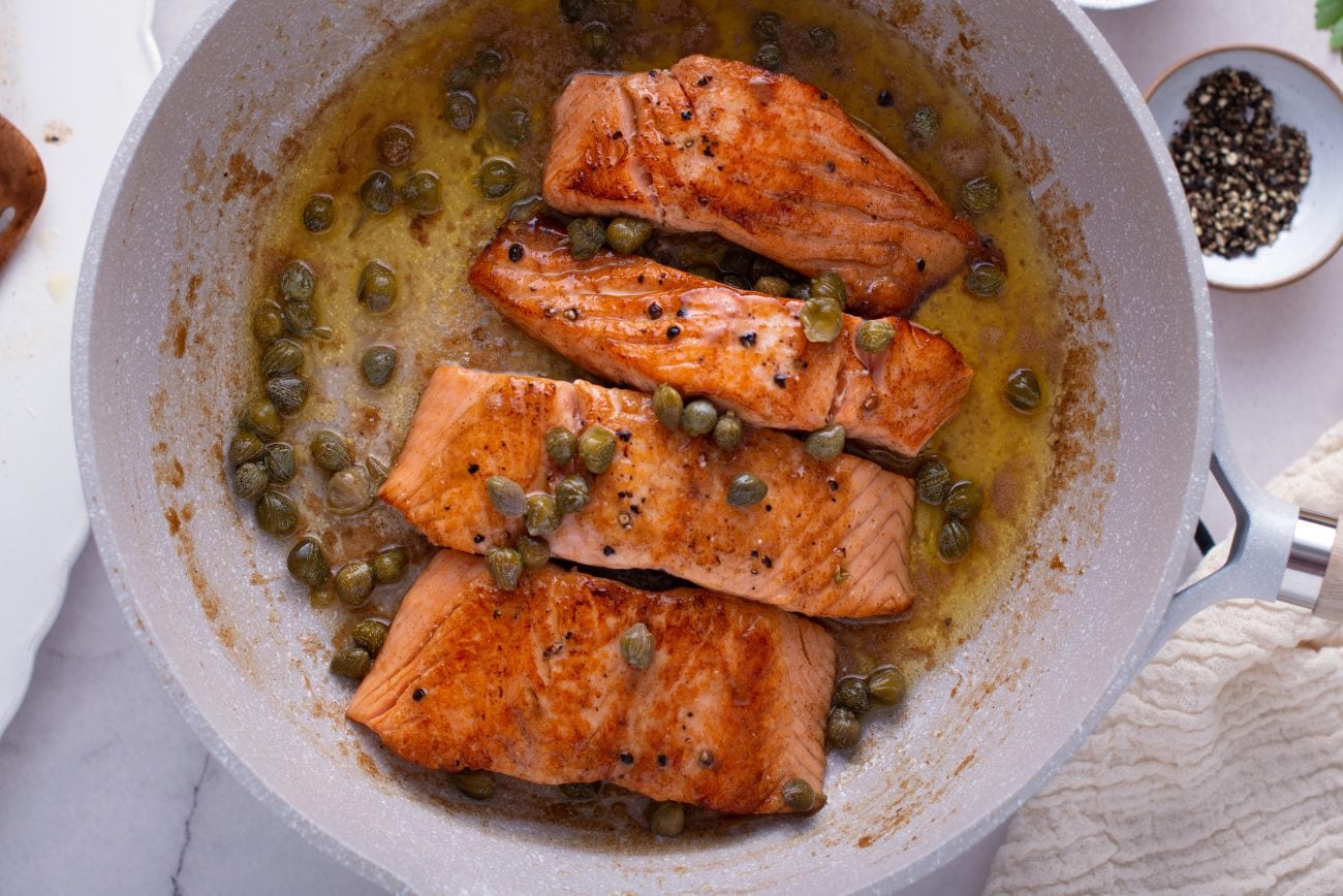 Pan Fried Salmon - Best Keto Friendly Recipe - KetoConnect